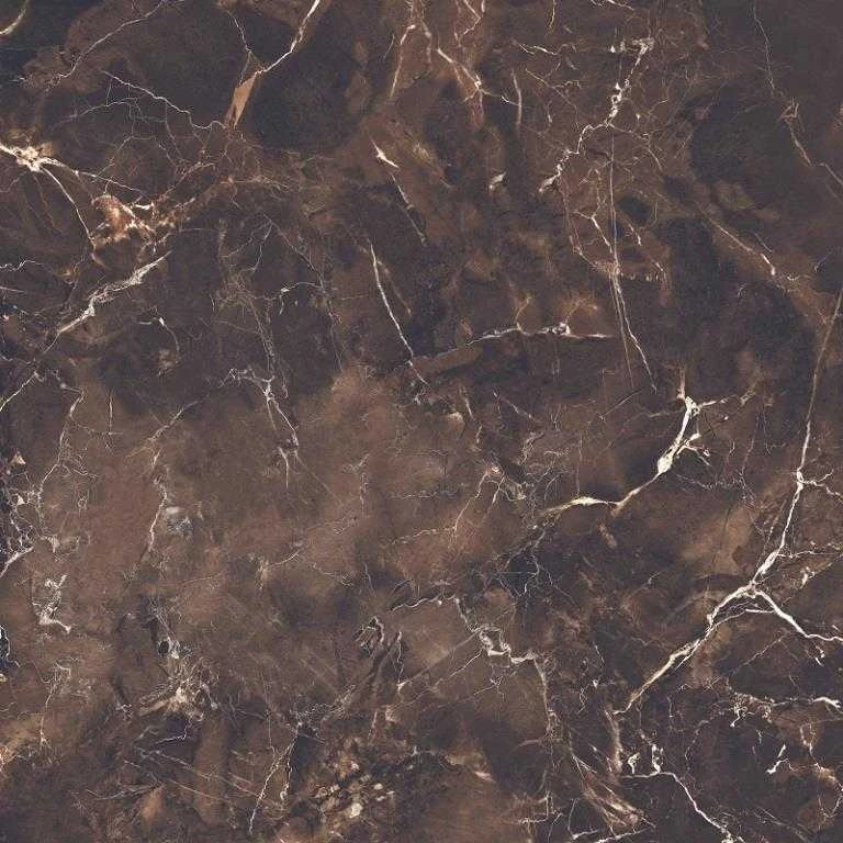 Керамогранит Velsaa Emperador-Daina Mramor Copper Slab black 60 коричневый 60*60 см - цена 2 490 ...